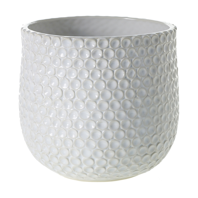 Ginny Bubble Textured Ceramic Pot Large – MegMade Store